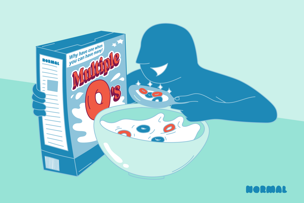 What’s the go with the multiple O? – Normal